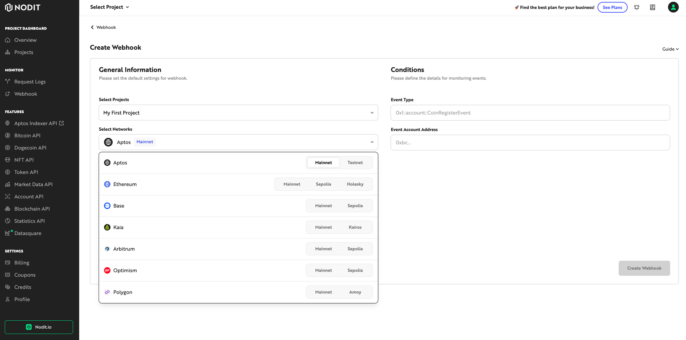 Nodit Unveils Exclusive Aptos Webhook API at Consensus 2025
